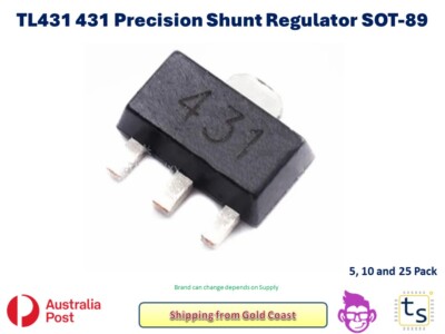 TL431 431 Programmable Precision Reference Shunt 2.5V-36V 100mA 350mW ...