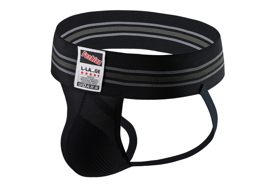 Men's Jock Strap Breathable Underwear Backless Jockstrap Briefs ...