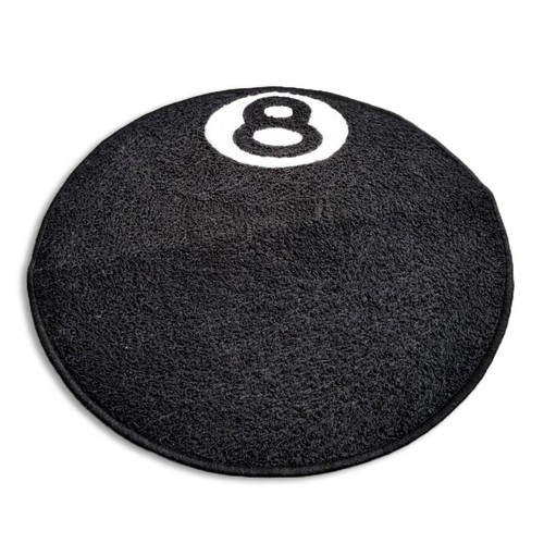 8 Ball Floor Mat Modern Area Accent Wool Carpet Living Room Bedroom ...