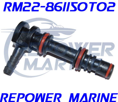 Gear Oil Fitting for Mercruiser Alpha Gen 2 & Bravo, Replaces: 22 ...