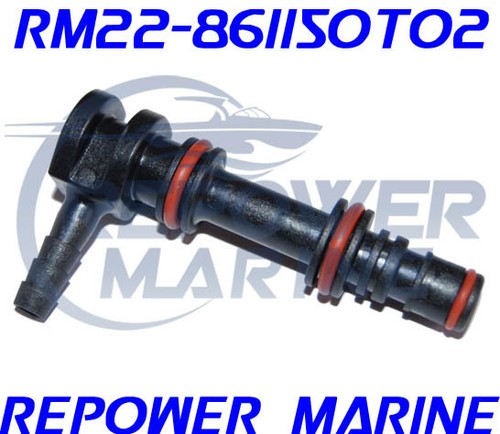 Gear Oil Fitting for Mercruiser Alpha Gen 2 & Bravo, Replaces: 22 ...