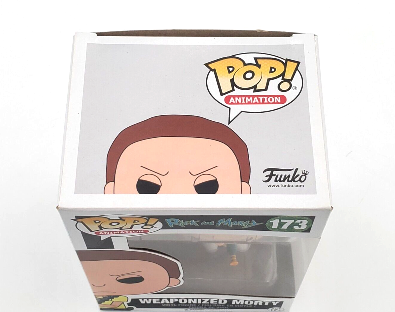 Funko Pop! Vinyl: Rick and Morty - Morty Smith (Weaponized) #173 for ...