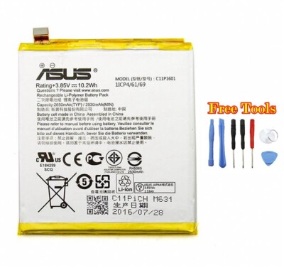 New OEM ASUS Zenfone 3 Battery ZE552KL ZS570KL C11P1511 2900mAh + Tools ...