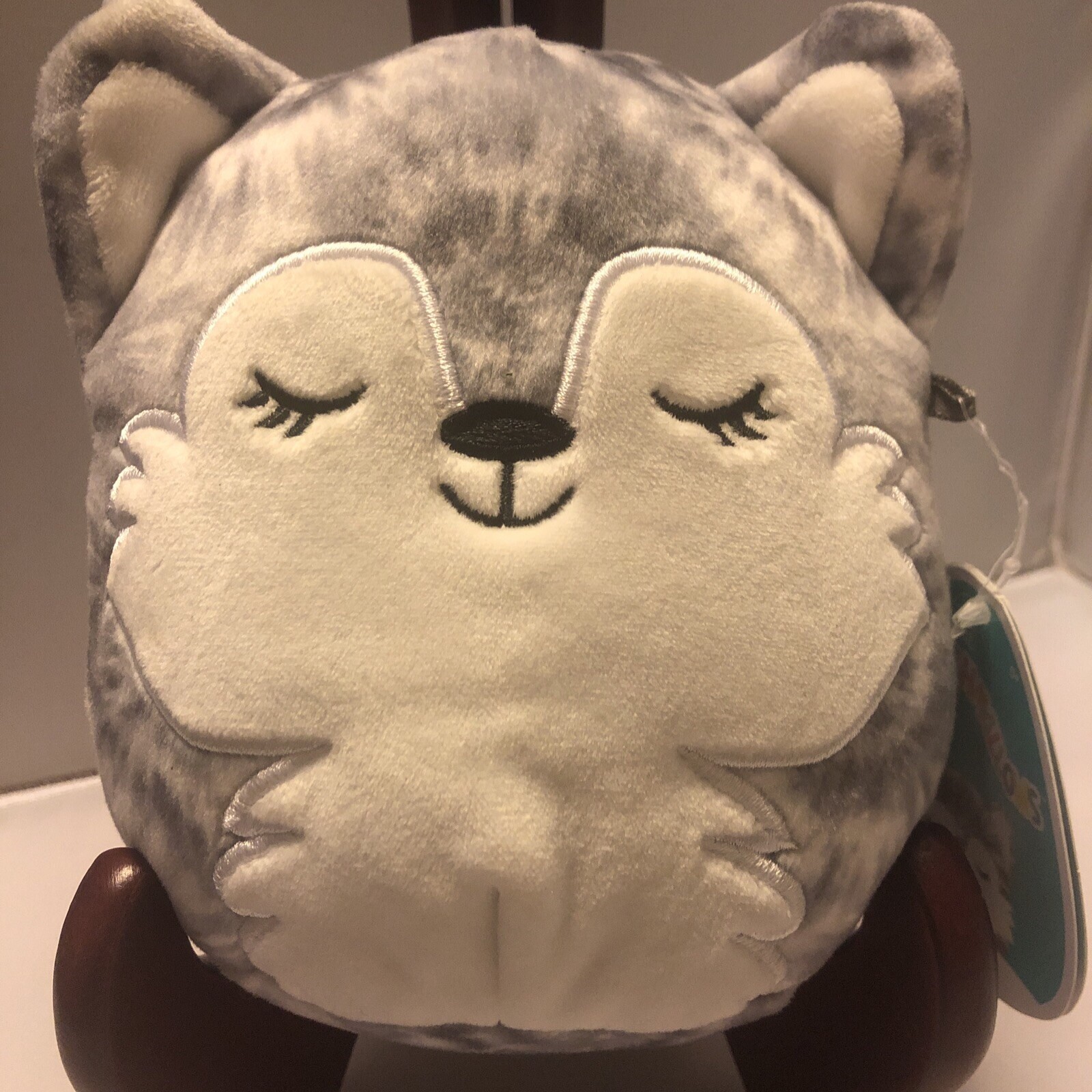Squishmallows Heidi Husky Tie Dye Gray 5" Plush NWT KellyToy Stuffed ...