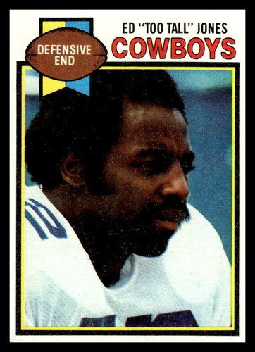 1979 Topps Ed Too Tall Jones #24 Dallas Cowboys Football Card READ | eBay