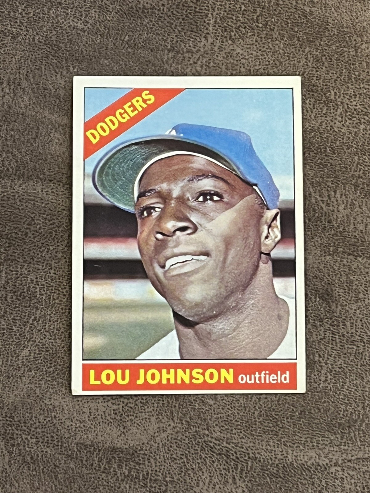 1966 Topps Lou Johnson #13 NM Los Angeles Dodgers | eBay