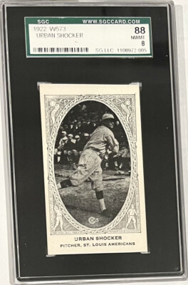 1922 W573 URBAN SHOCKER SGC 8 (NY YANKEES CHAMPION) **SUPER TOUGH** | eBay