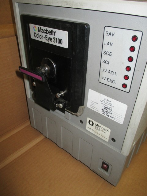 Gretag Macbeth Color Eye 3100 Laboratory Spectrophotometer Unit Module ...