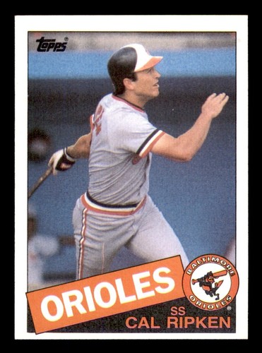 1985 Topps Baseball #30 Cal Ripken Jr. NM *d8 | eBay
