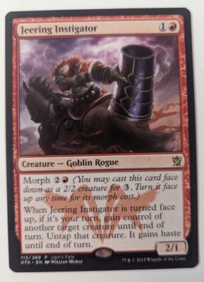 Jeering Instigator, Ugin's Fate Promo, Magic The Gathering, MTG | eBay