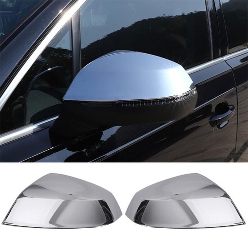 For Audi Q7 2020-2022 2023 ABS Chrome Exterior Rear View Mirror Cover ...