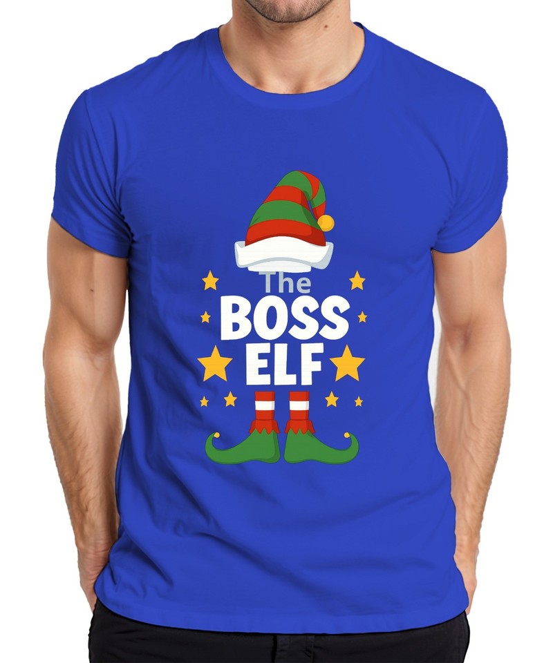 The BOSS ELF Weihnachten Elfen Lustig Weihnachtsfeier Chef Wichtel ...