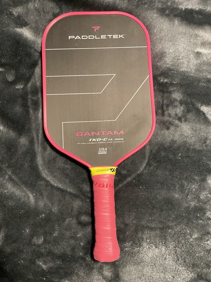 Paddletek Bantam TKO-C 14.3mm Pickleball Paddle Carbon - Christian ...