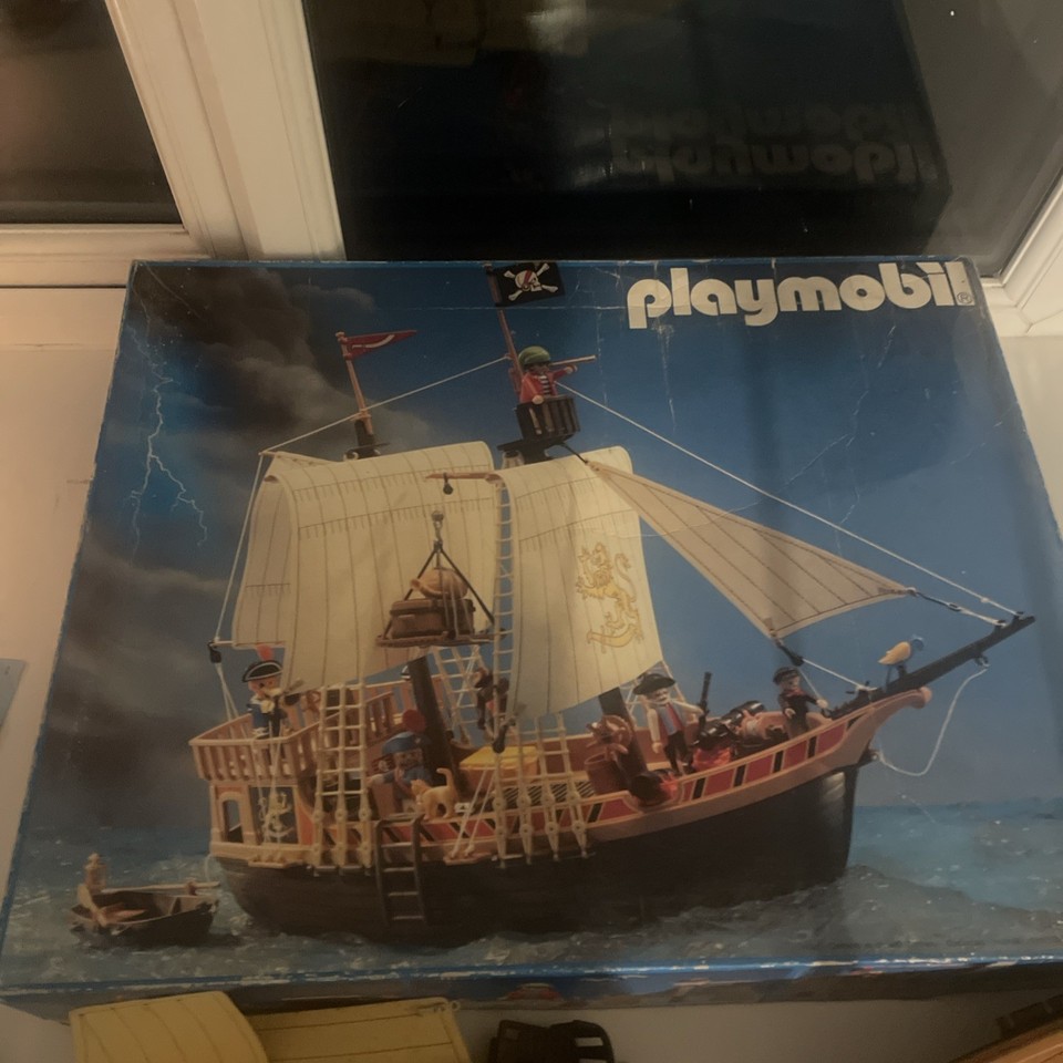 Playmobil Pirate Galleon Ship (3750) 1978 not complete | eBay UK