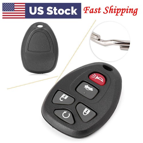 For Chevrolet Malibu Pontiac G6 5 Buttons Remote Key Fob Case Shell ...