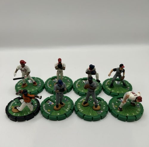 Lot of 8 mixed MLB Sportsclix- Various Players from 2004-2005 -preowned ...