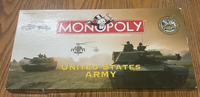 Monopoly Game U.S. United States Army Edition Used | eBay