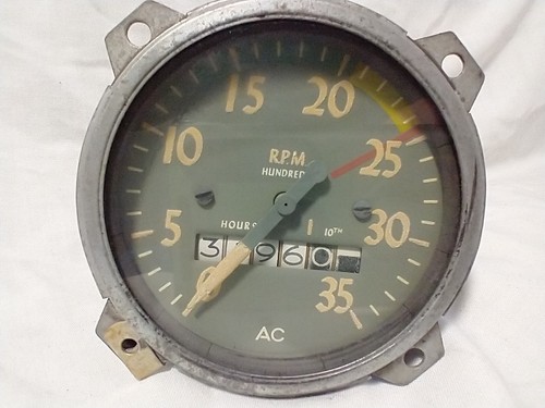Vintage Cessna RPM gauge, Aircraft | eBay