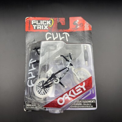 Oakley Flick Trix Bike White/Black | eBay