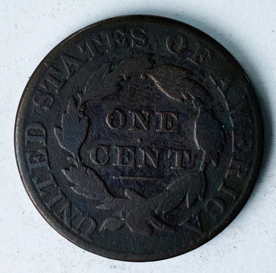 1827 1c Coronet Head Large Cent One Penny US Philadelphia | eBay
