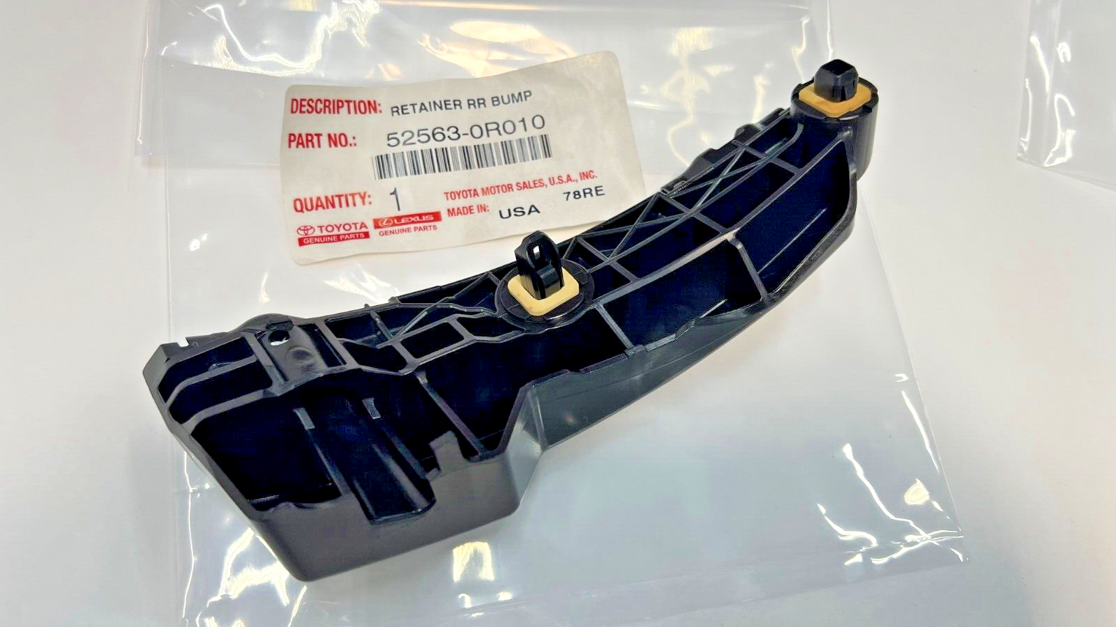 Oem Rav4 (06-14) Ltd, Sport,Std Retainer, Rear Bumper (Driver) Upper ...