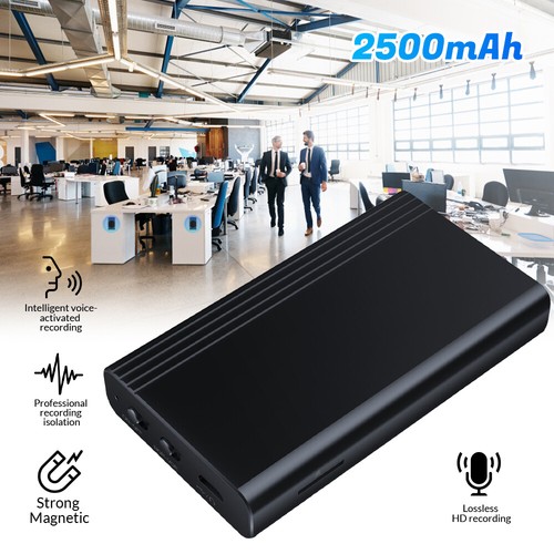 Digital Spy Voice Activated Recorder Mini Hidden Audio Recording Device ...