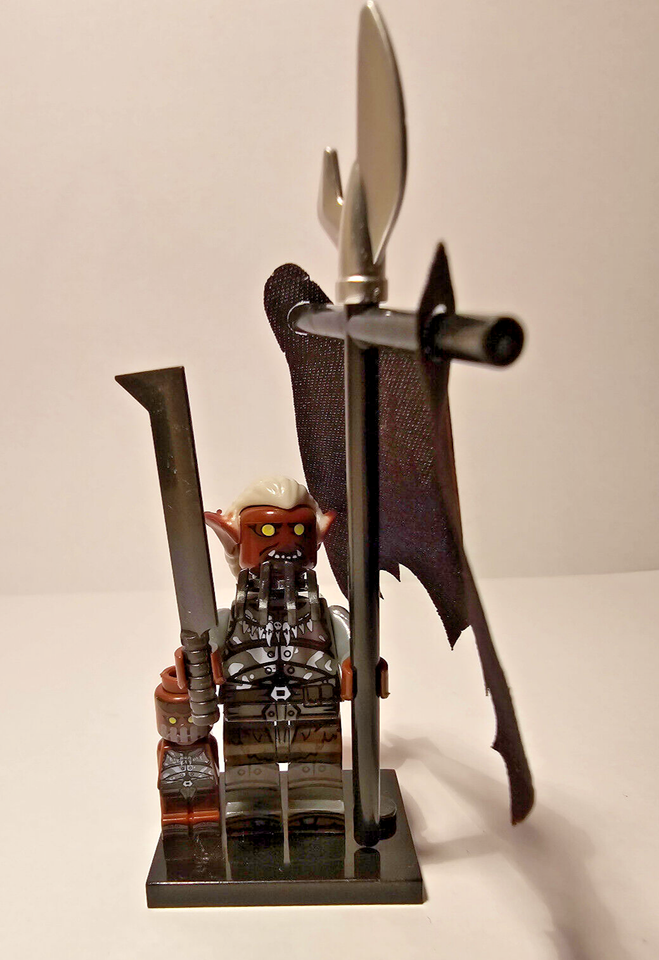 9 minifig Lord Of The Rings minifigure - Azoc & Bolg Army - LOTR ...
