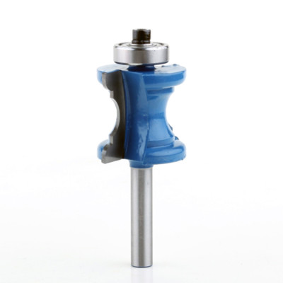 1-1/8" Bullnose & Cove Trim Molding Router Bit 1/4" Shank Woodworking ...