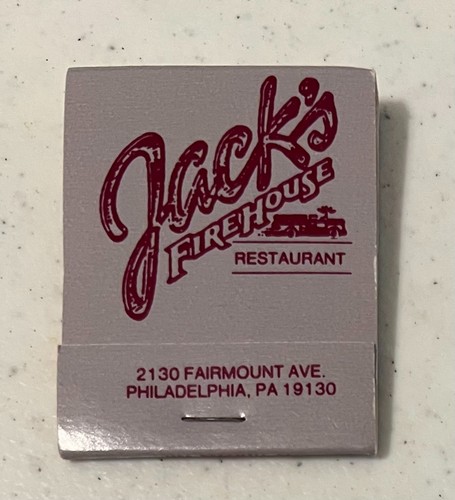 Vintage Jack's Firehouse Restaurant Matchbook Full Unstruck ...