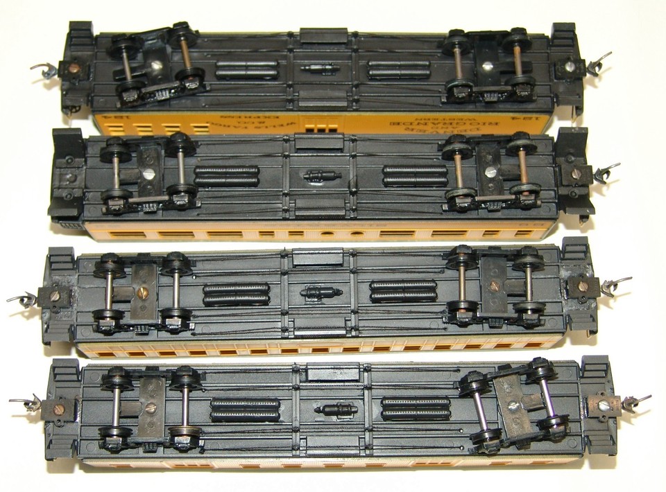 HO 4 OLDTIME MDC RIO GRANDE D&RGW SILVERTON PULLMAN COMBI PASSENGER ...