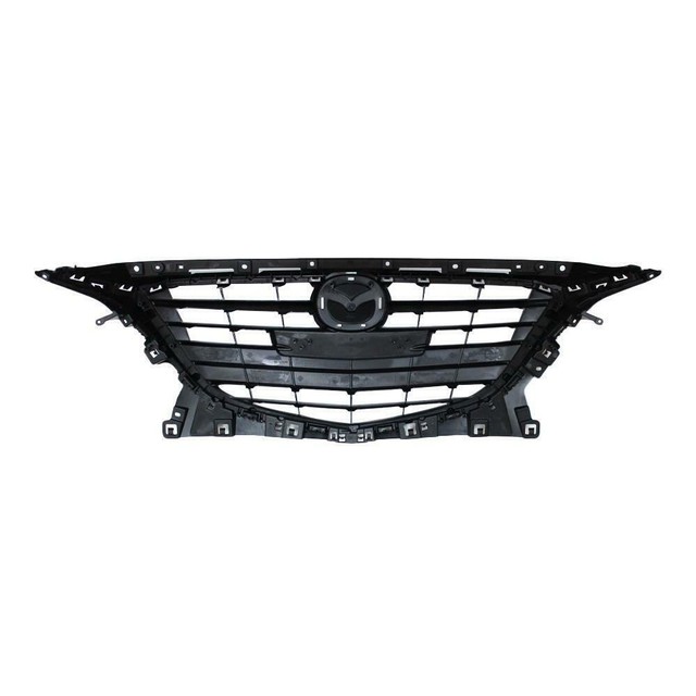 Front Grille Textured Black Plastic Fits MAZDA 3 2014-16 Ma1200197 ...