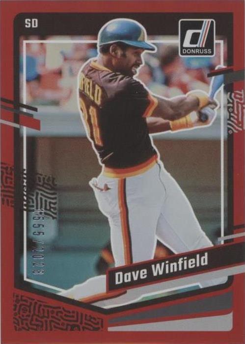 2023 Panini Donruss - Dave Winfield #207 Holo Red /2023 for sale online ...