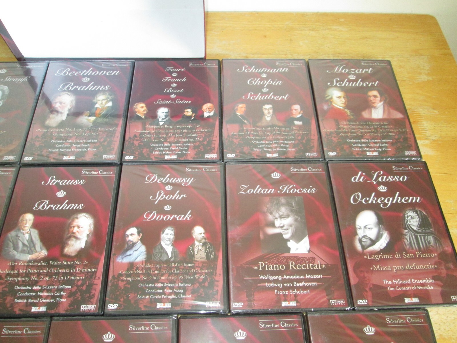 Silverline Classics 20 DVD-Video Collection Box Set - Most Still Sealed ...