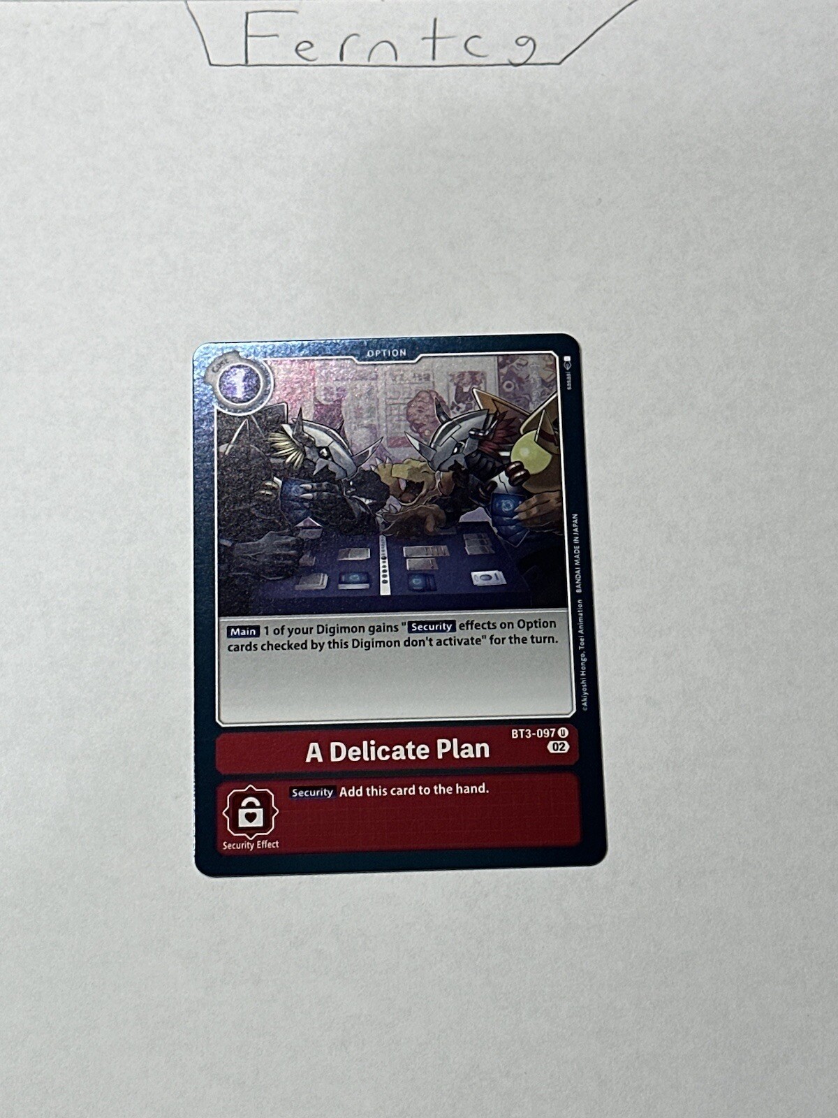 Digimon A Delicate Plan (Reprint) Uncommon NM Resurgence Booster Ships ...