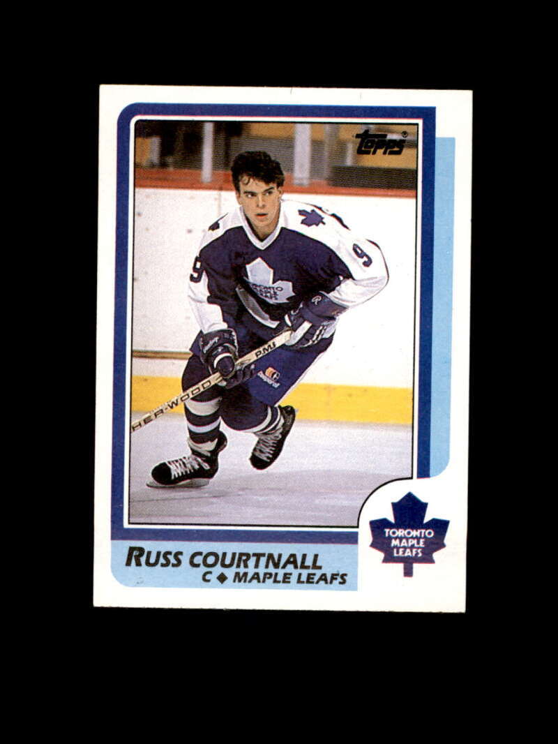 1986 Topps Hockey #174 Russ Courtnall STARX 9 MINT (CS807627) | eBay