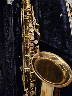 QUALITY! VINTAGE CONN 'SHOOTING STARS' ALTO SAXOPHONE MADE IN THE USA ...