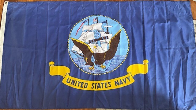 United States Navy Flag USN Emblem Banner US Military 60 x 35 | eBay