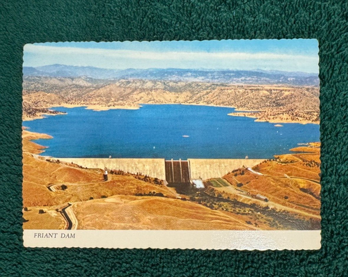 Postcard ~ Friant Dam ~ California ~ UNMAILED | eBay