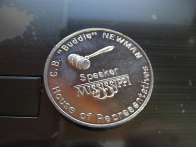 cb buddie newman speaker of house 10 ga missssissippi rare doubloon | eBay