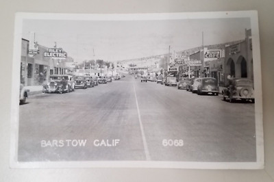 Mainstreet Barstow California Postcard 1948 Cancellation Stamp Tommy's ...