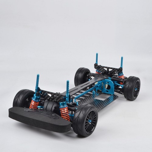 Aluminum/Carbon Frame Chassis Kit for Tamiya TT-01 Type-E 1:10 RC On ...