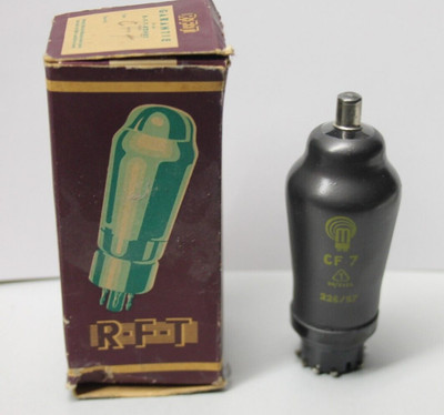Vintage RFT CF7 / 13H1 / TCF7 / UF7, Radio-Röhre, Vacuum Tube, NIB, NOS ...