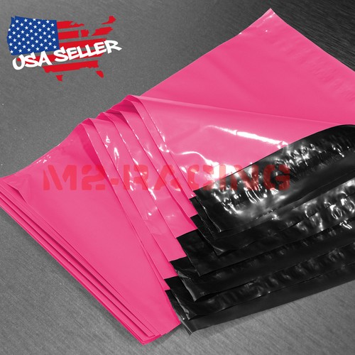 ANY SIZES # Rose Red Poly Mailers Shipping Envelopes Plastic Bags Self ...