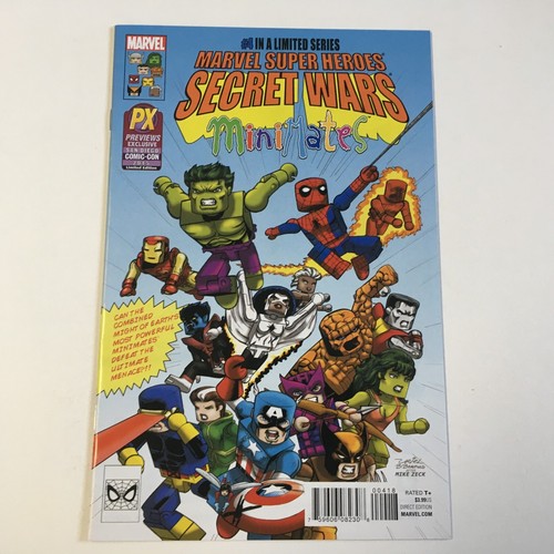Marvel Super Heroes Secret Wars #4, Marvel Comics PX 2015 SDCC ...