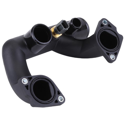 For Jaguar Vanden Plas XJ8 XK8 Thermostat Cover Outlet Pipe w/Sensor ...