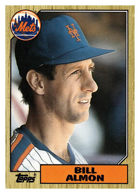 1987 Topps Traded 1T Bill Almon New York Mets | eBay