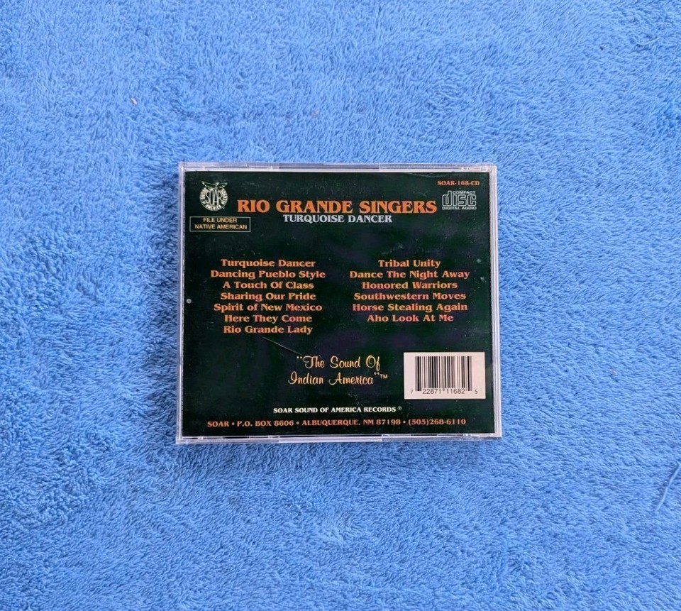 RIO GRANDE SINGERS Turquoise Dancer CD Native American Soar Sound | eBay