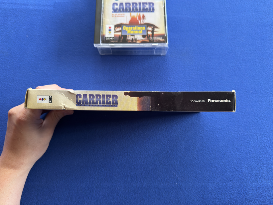 Carrier Fortress at Sea Panasonic 3DO Complete CIB Long Box Disc Manual ...
