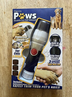 Pretty Paws Electric Pet Nail Trimmer | eBay