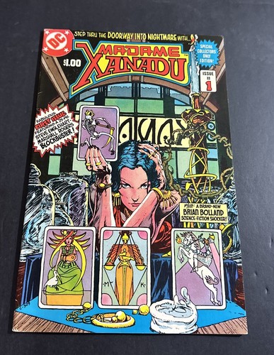Madame Xanadu #1 Comic DC 1981 One Shot Mike Kaluta Poster 6.5 Hx14 | eBay